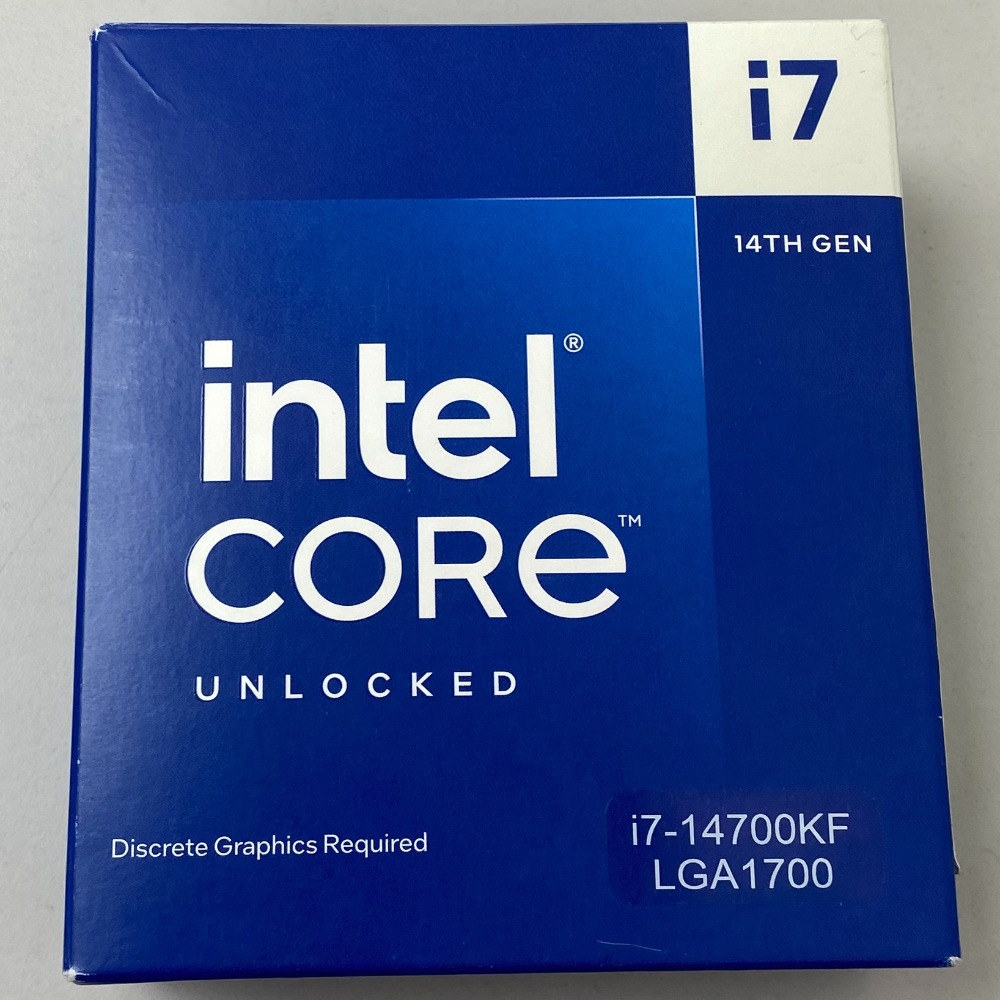 Used Intel Core i7-14700KF 20-Core 14th Gen Desktop Processor Socket ...